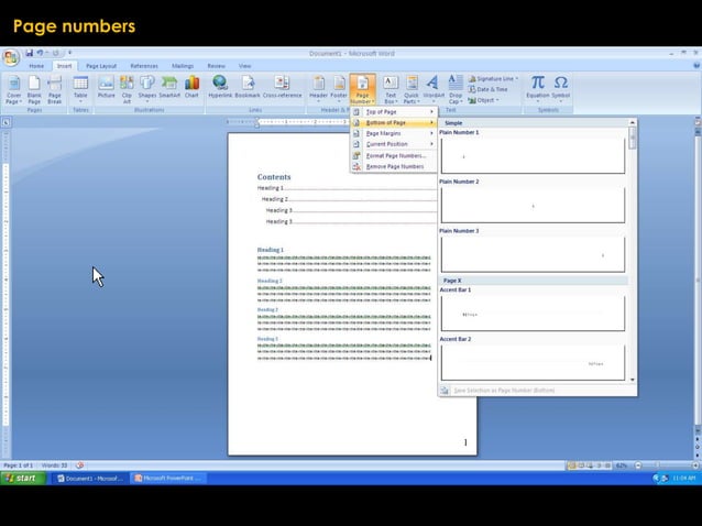 An introduction to microsoft office 2007 lecture | PPTX | Desktop ...