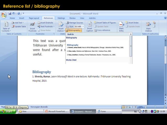 An introduction to microsoft office 2007 lecture | PPTX | Desktop ...