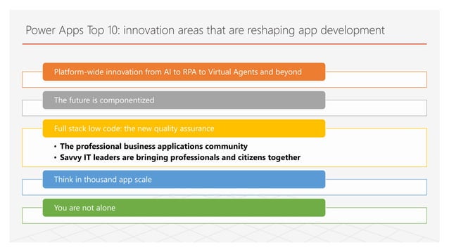 An introduction to microsoft power apps | PPTX | Web Development | Internet