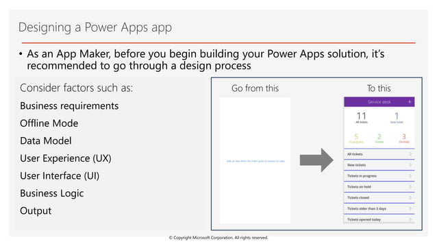 An introduction to microsoft power apps | PPTX | Web Development | Internet