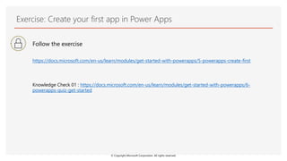 An introduction to microsoft power apps | PPTX