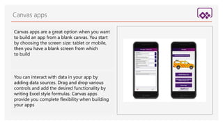 An introduction to microsoft power apps | PPTX