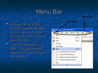 An introduction to microsoft_word | PPT