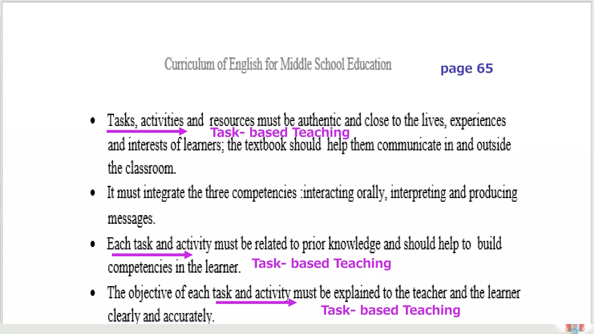 An introduction to middle school English curriculum | PPTX