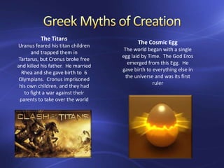 An introduction to mythology | PPTX