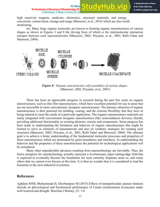 An Introduction To Nanoscience Nanotechnology | PDF