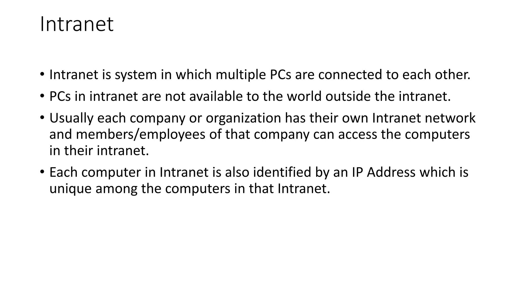 An introduction to networking | PPTX