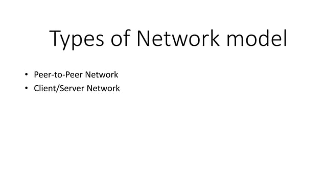 An introduction to networking | PPTX | Internet | Computing