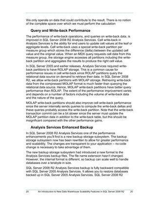 An introduction to new data warehouse scalability features in sql server 2008 | PDF