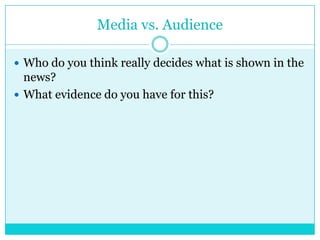 An introduction to news values | PPTX