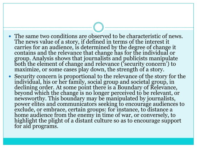 An introduction to news values | PPTX