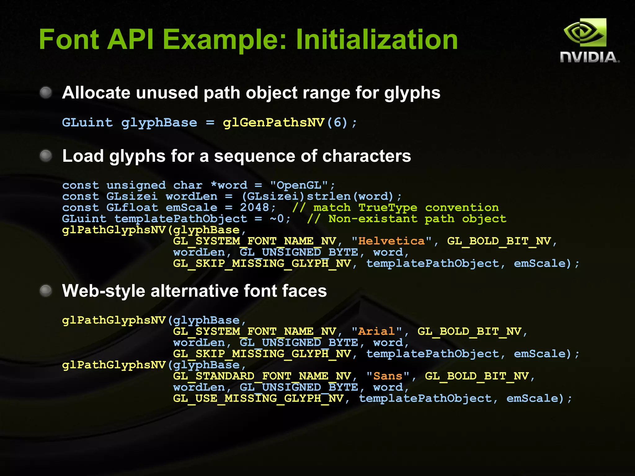 An Introduction to NV_path_rendering | PPT