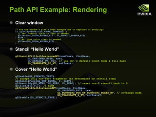 An Introduction to NV_path_rendering