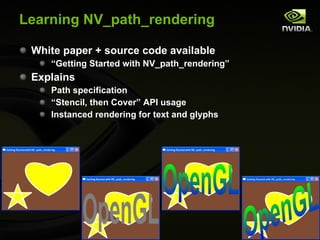 An Introduction to NV_path_rendering | PPT