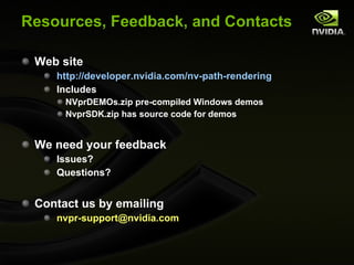 An Introduction to NV_path_rendering | PPT