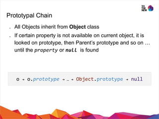 An introduction to Object Oriented JavaScript | PPT