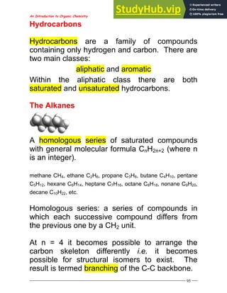 An Introduction To Organic Chemistry | PDF