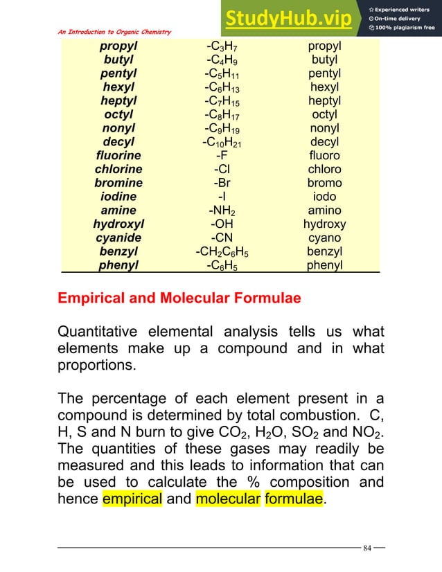 An Introduction To Organic Chemistry | PDF