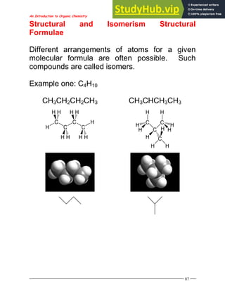 An Introduction To Organic Chemistry | PDF