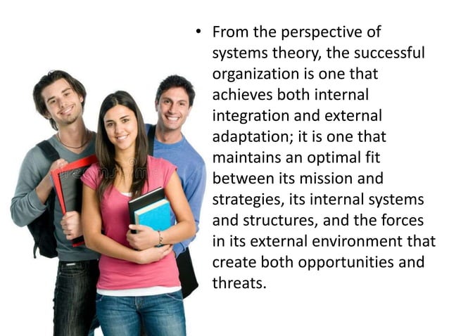 AN INTRODUCTION TO ORGANIZATION THEORY | PPT | Business | Business and ...