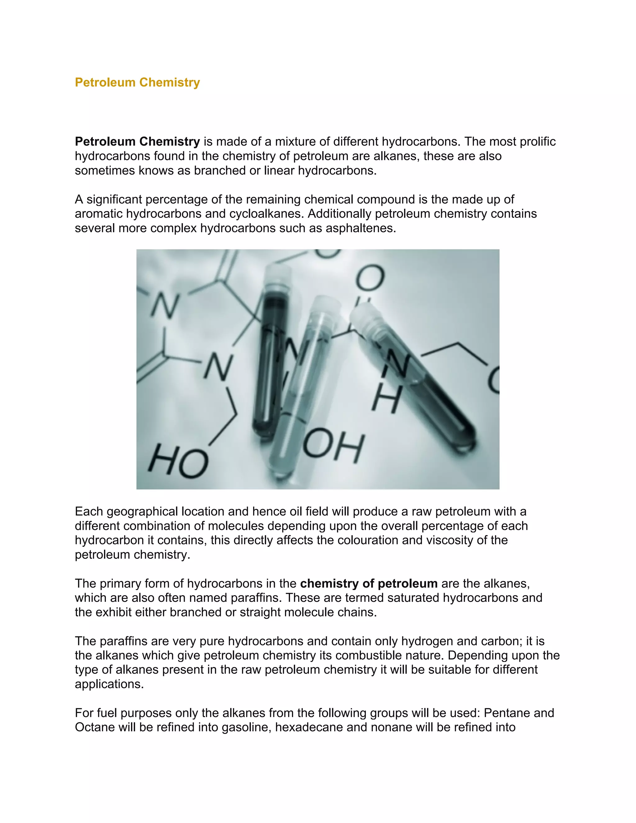 An introduction to petroleum | PDF