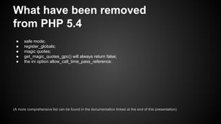 An introduction to PHP 5.4 | PDF | Web Development | Internet