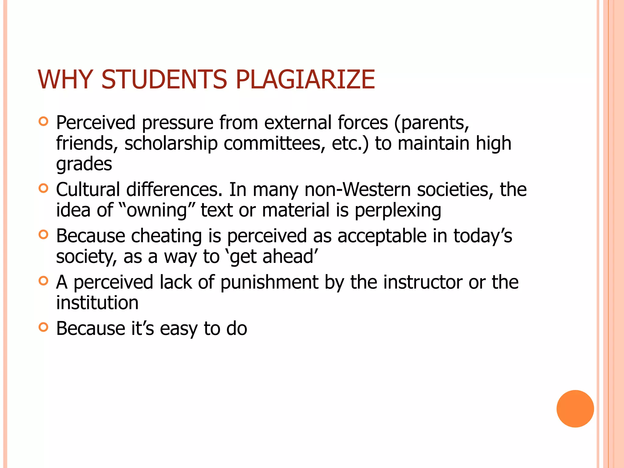 An Introduction to Plagiarism | PPT