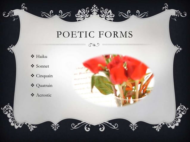 An introduction to poetry | PPTX