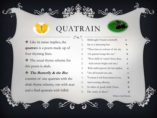 An introduction to poetry | PPTX