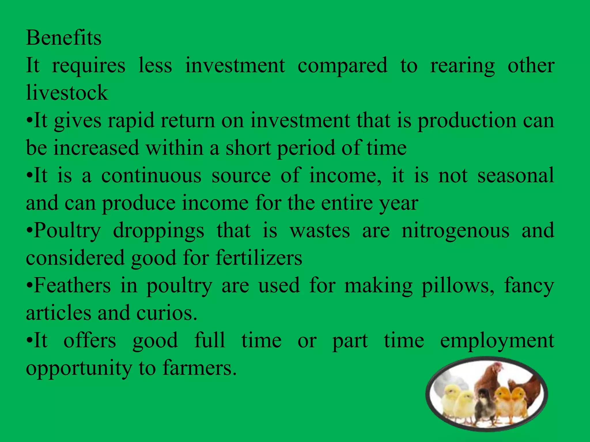 An introduction to poultry farming | PPTX
