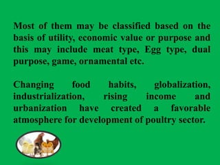 An introduction to poultry farming | PPTX