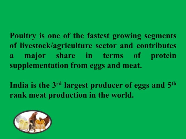 An introduction to poultry farming | PPTX