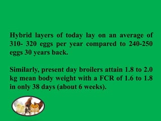 An introduction to poultry farming | PPTX
