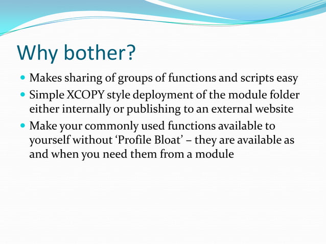 An Introduction To Powershell Modules Pptx Computing Technology