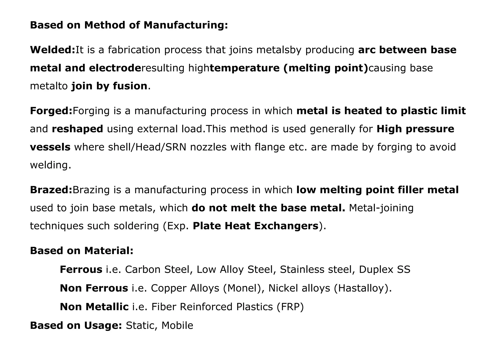An introduction to pressure vessels | PDF
