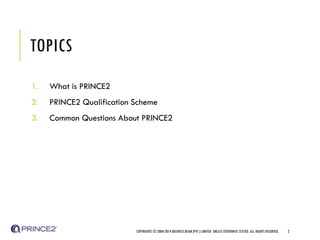 An introduction to prince2 | PDF