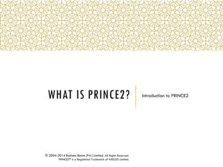 An introduction to prince2 | PDF