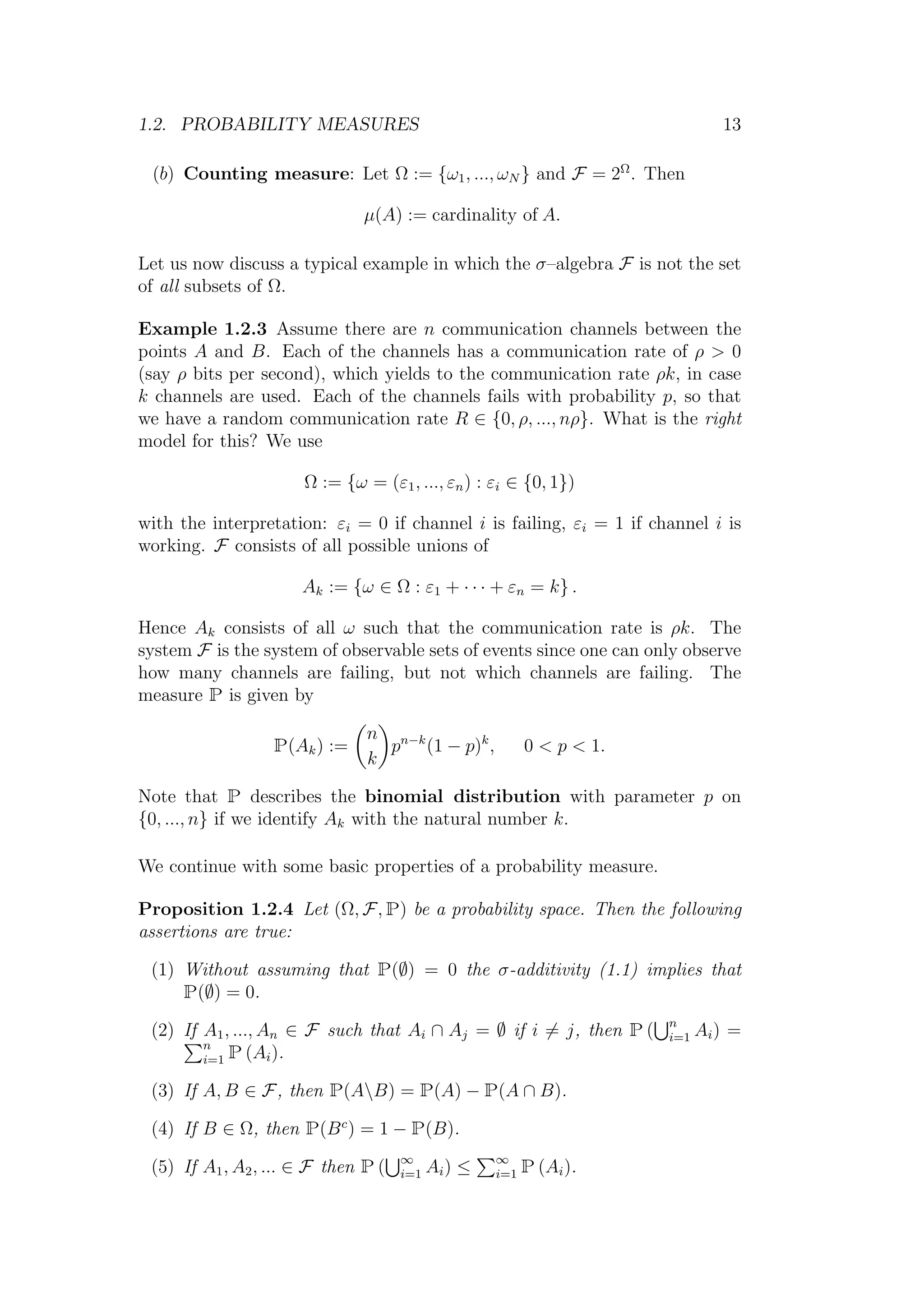 An introduction to probability theory geiss | PDF