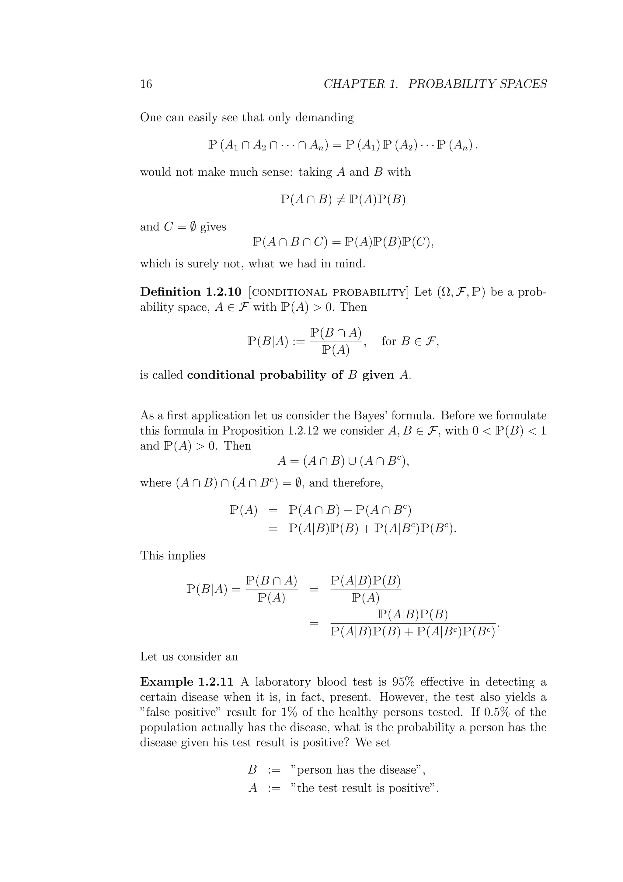 An introduction to probability theory geiss | PDF