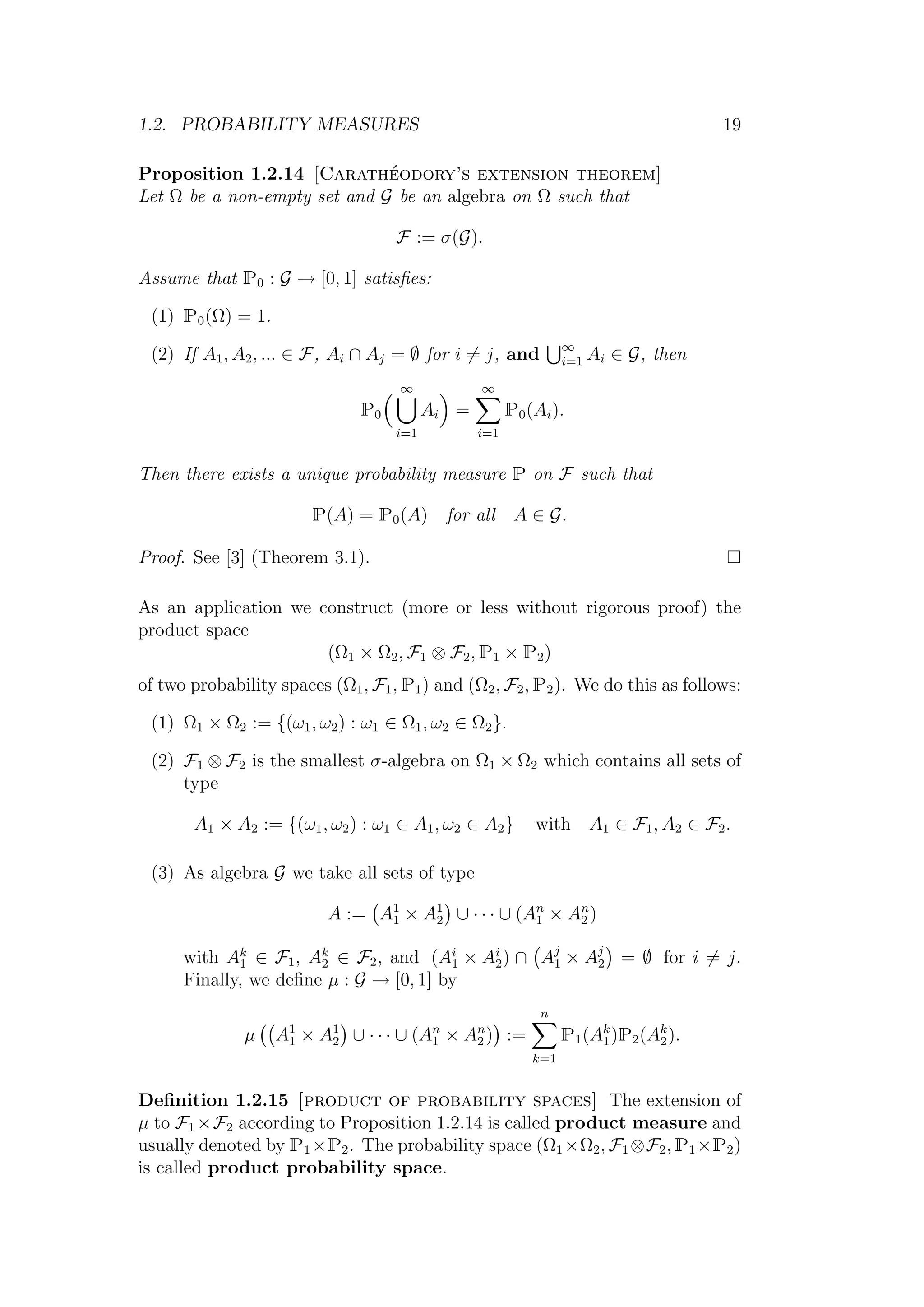 An introduction to probability theory geiss | PDF