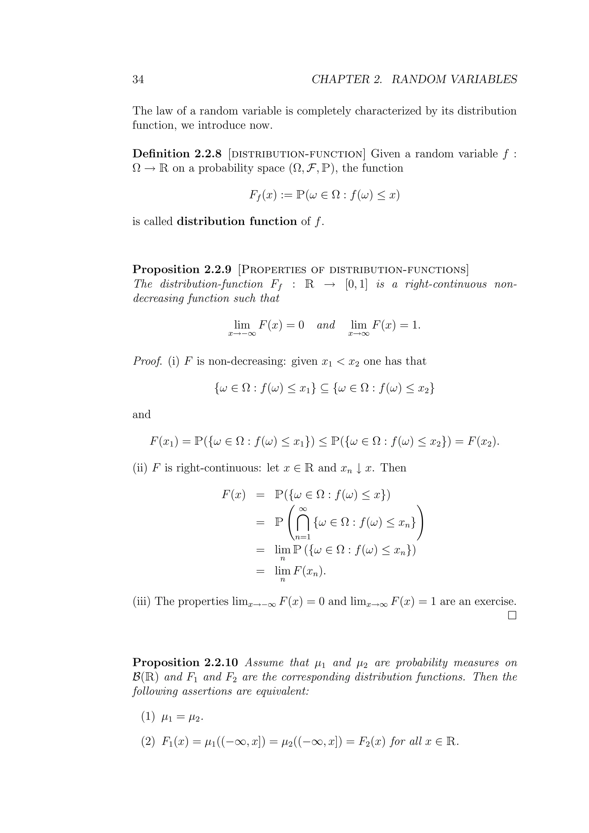 An introduction to probability theory geiss | PDF