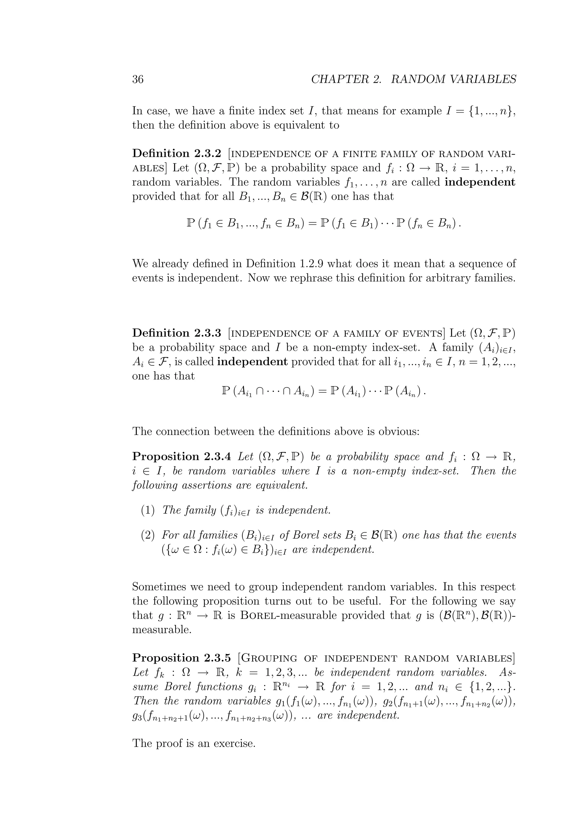 An introduction to probability theory geiss | PDF