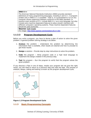 An introduction to programming | PDF