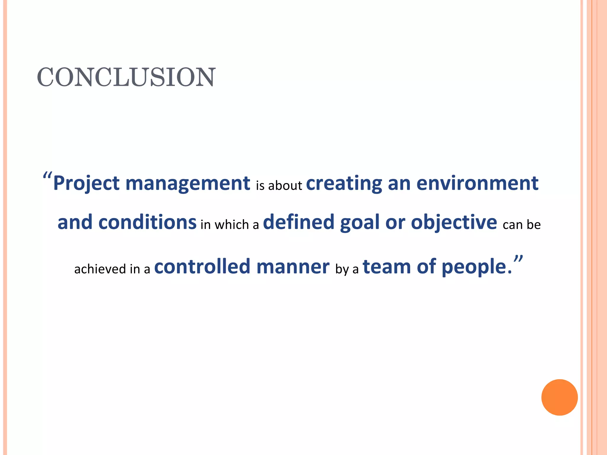 An Introduction To Project Management | PPS