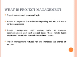 An Introduction To Project Management | PPS