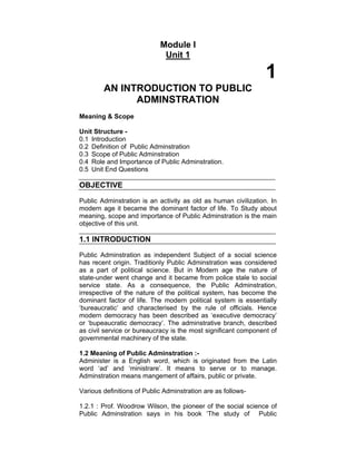 An introduction to public adminstration 185 hal | PDF