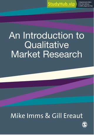 An Introduction To Qualitative Market Research | PDF