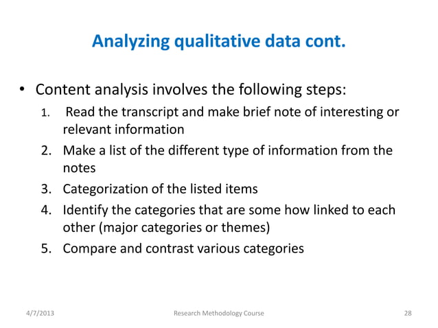 An introduction to qualitative research | PPTX