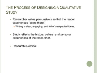 An introduction to qualitative research method | PPT