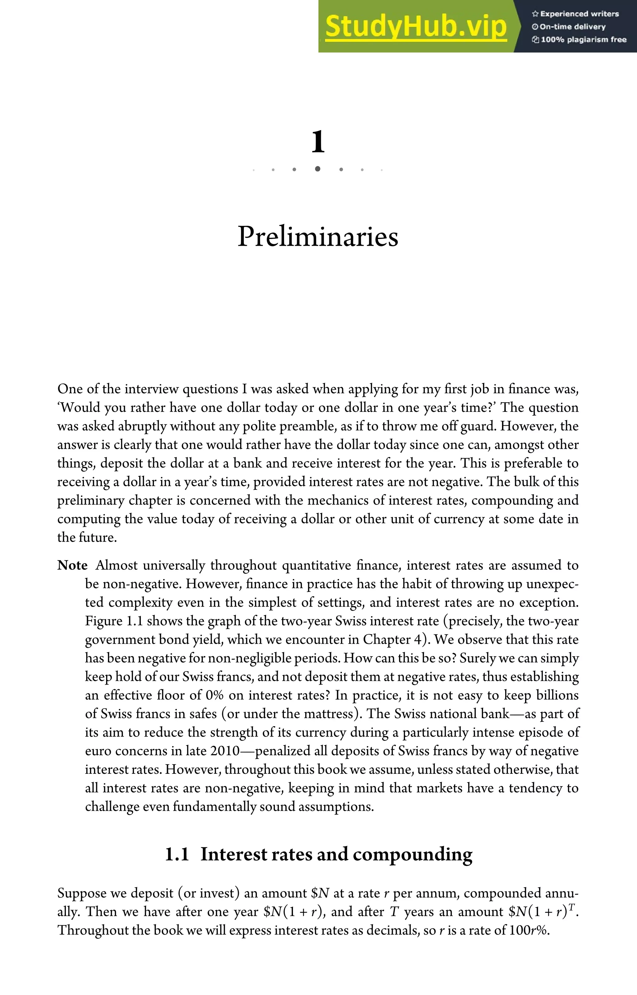 An Introduction To Quantitative Finance | PDF